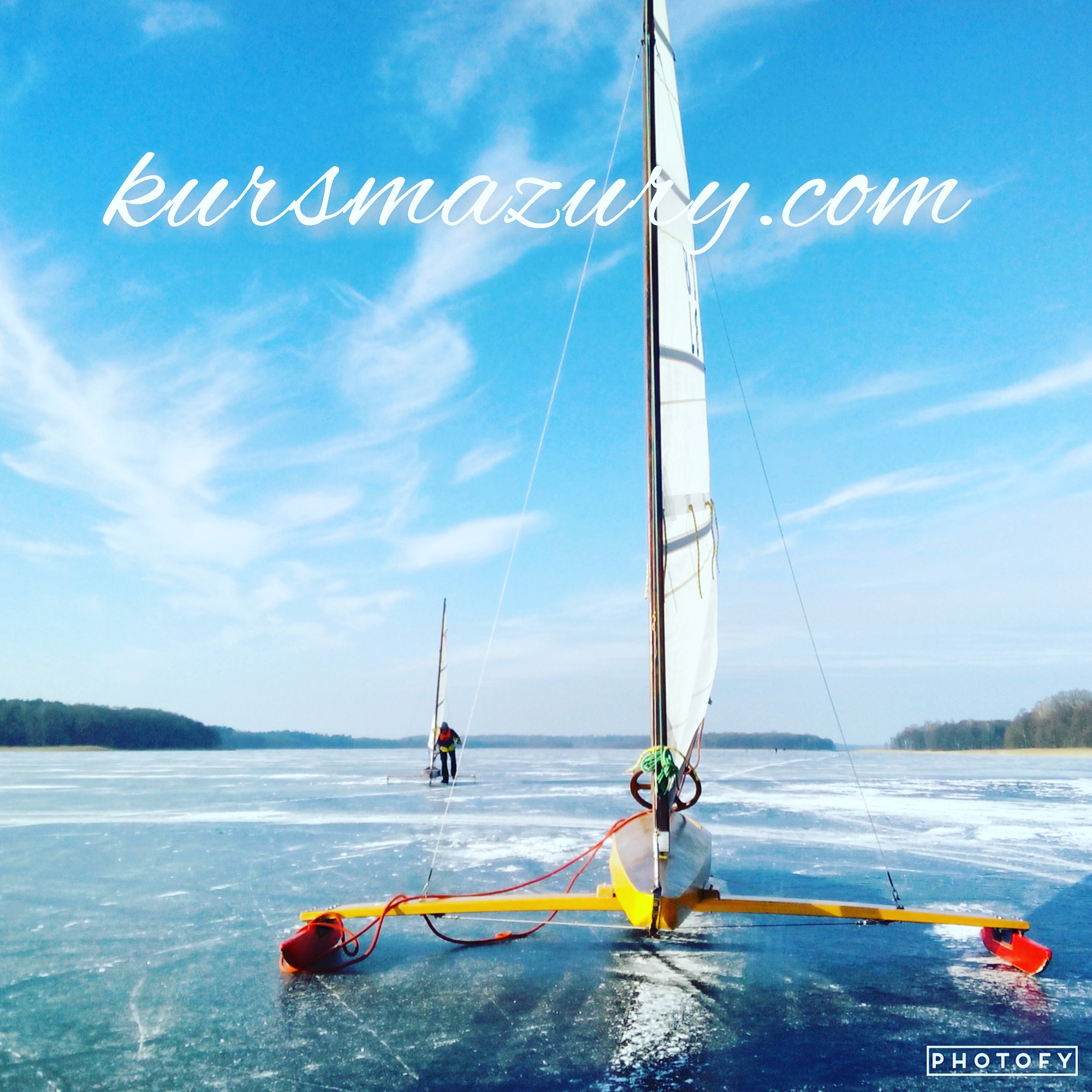 Bojery Żeglarstwo Lodowe - Kurs Mazury